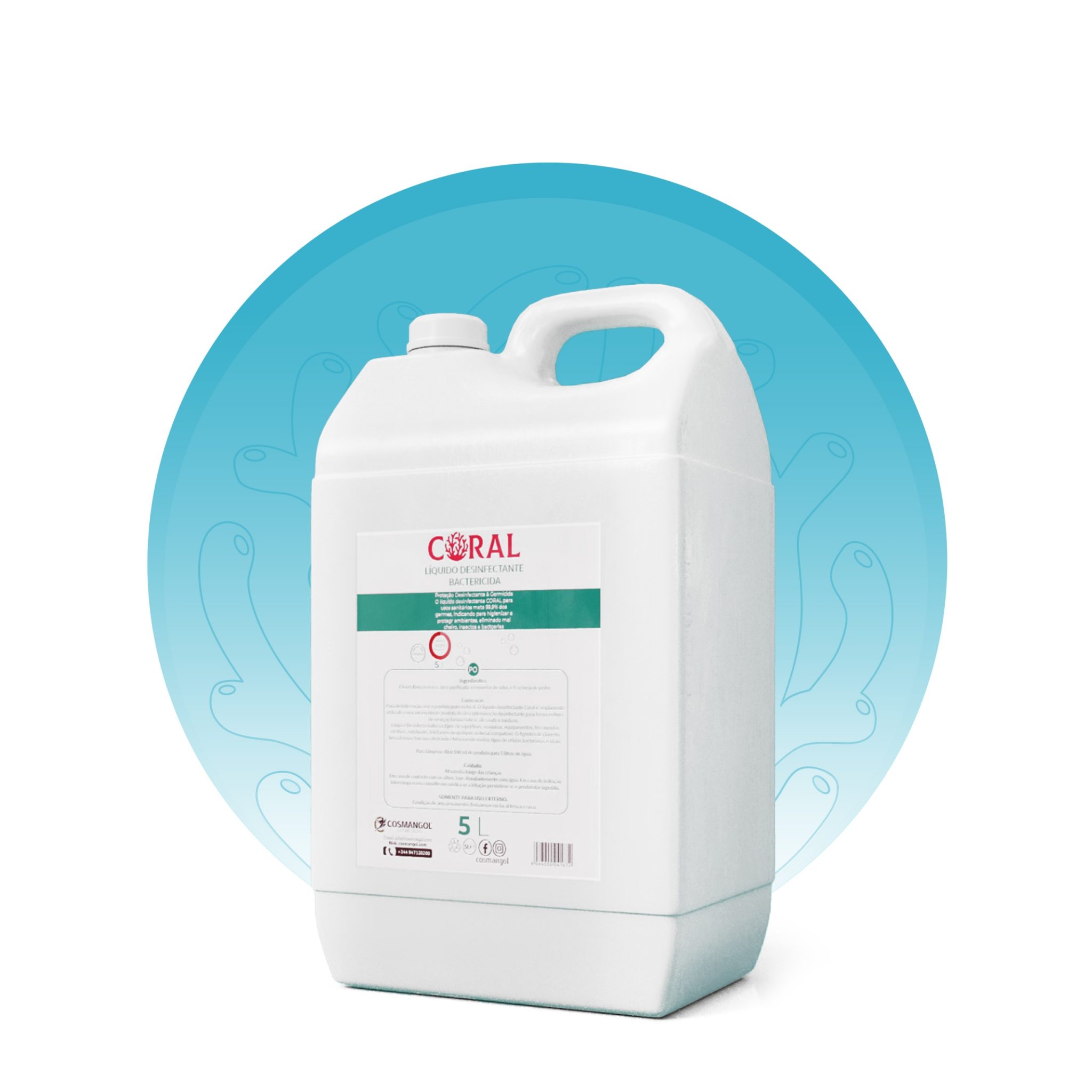 LÍQUIDO BACTERICIDA 5 L – Cosmangol